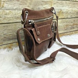Fossil | Bags | Fossil Sutter Brown Leather Crossbody Purse Bag | Poshmark